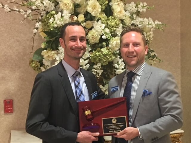 Partner Derek Reed Receives Award From New Jersey POA